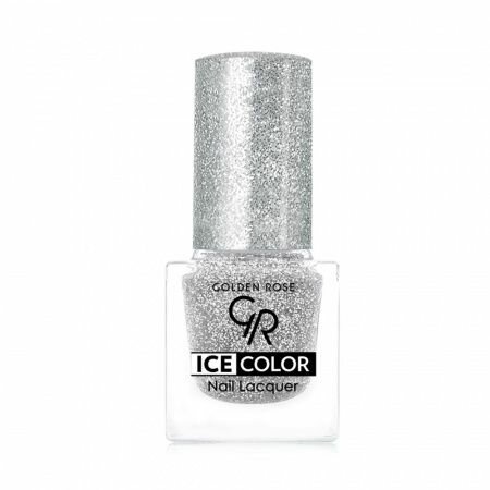 Golden Rose Лак для ногтей Ice Color Nail Lacquer, тон 194 блестки