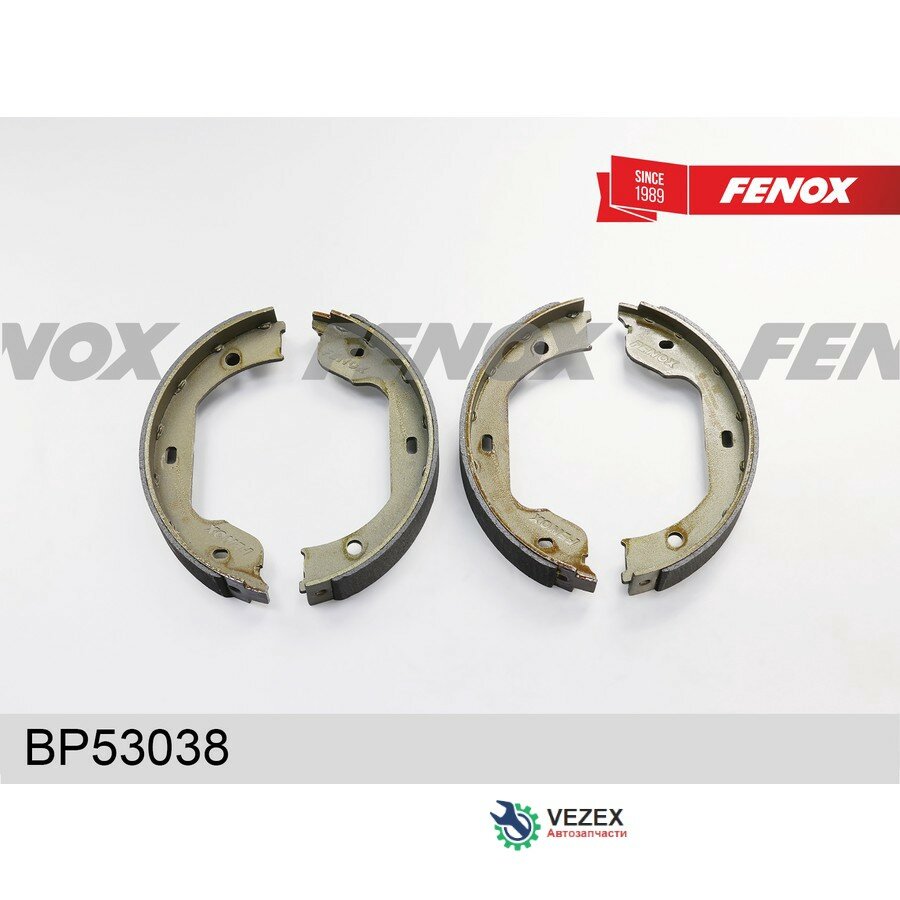 FENOX BP53038 BP53038 колодки барабанные ручника!\ BMW E60/E65/E66/E83/E53, VW Toureg/T5 00>