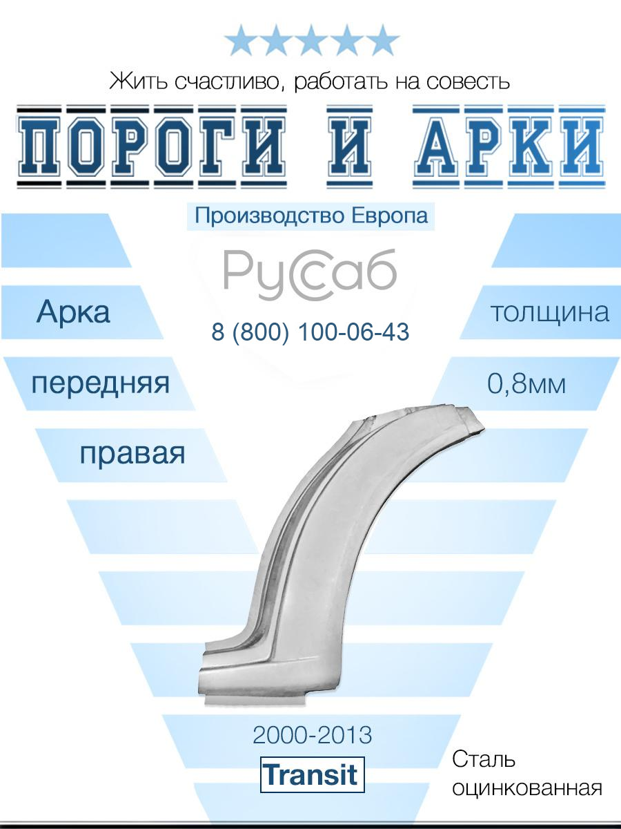 Арка передняя правая для Ford Transit 2000-2013 (Potrykus)
