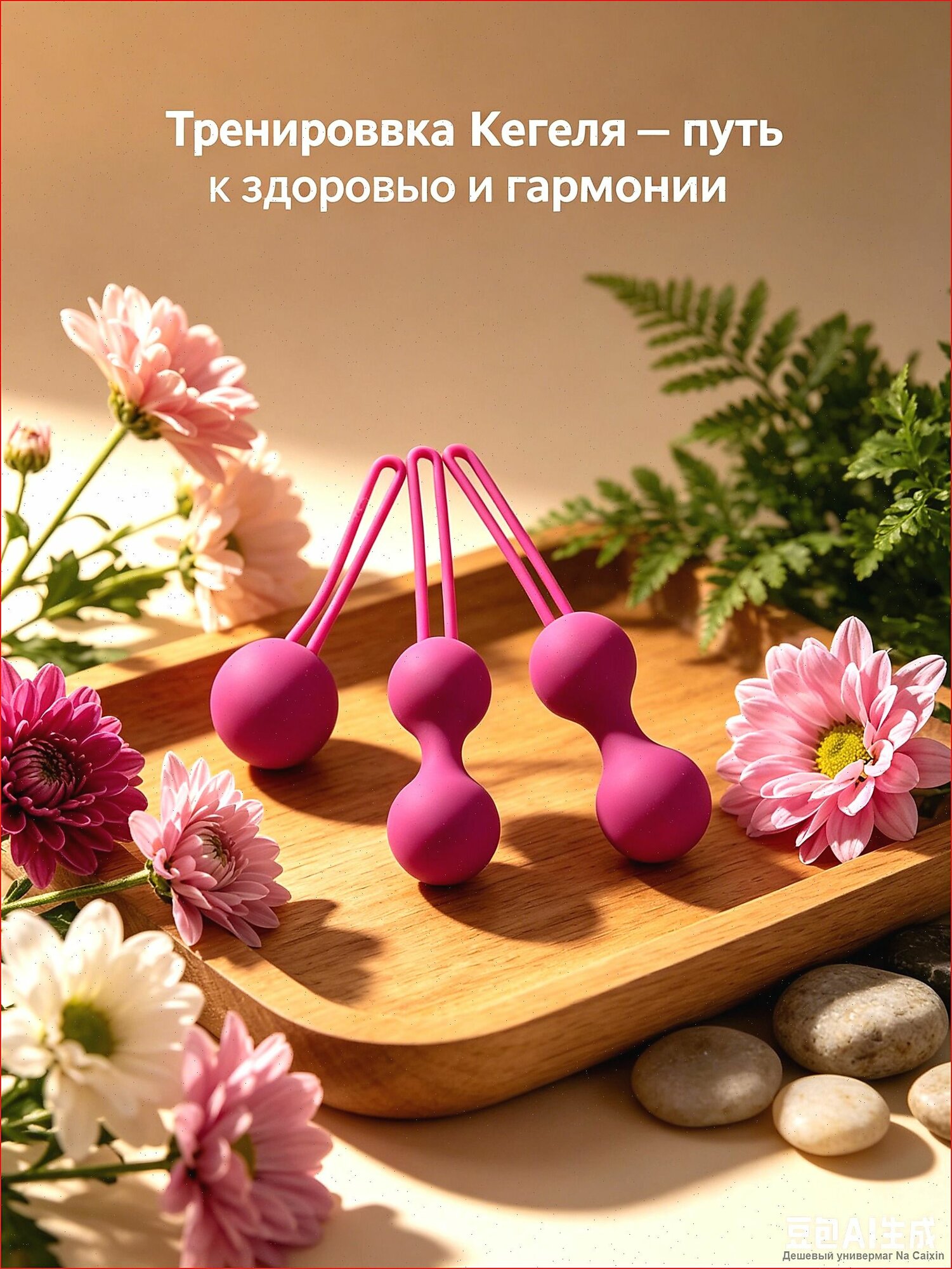 Тренажер Кегеля "Вагинальный фитнес", для здоровья интимных мышц