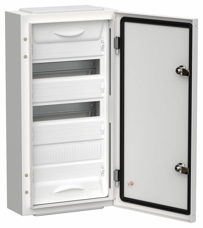 Корпус ЩРн-36 (1х36) TITAN 5 585х310х140 IP54 метал. бел. IEK TI5-50-N-036-54