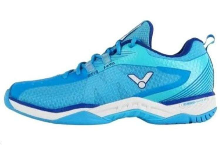 Кроссовки унисекс VICTOR 799008243 синие, для бадминтона, дышащая сетка 40.5 EU