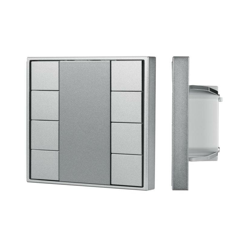 Панель кнопочная DALI-201-23-8K-D2-IN Silver (BUS Frame) IP20 металл INTELLIGENT ARLIGHT 048224