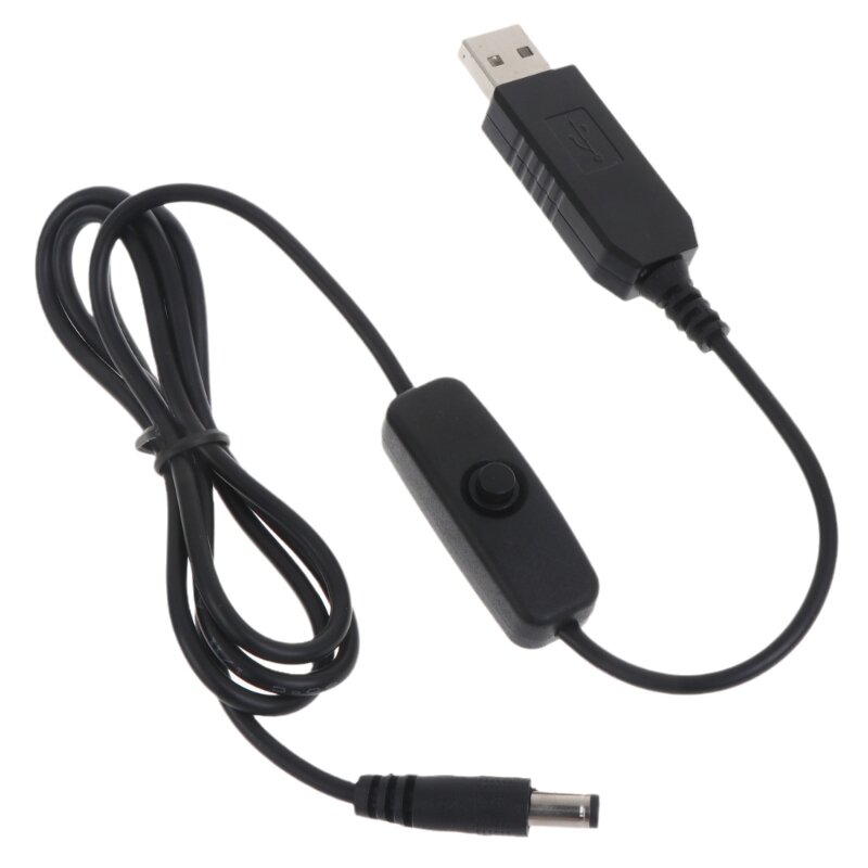 Шнур питания USB boost 12 В с переключателем-переключатель рядом с USB