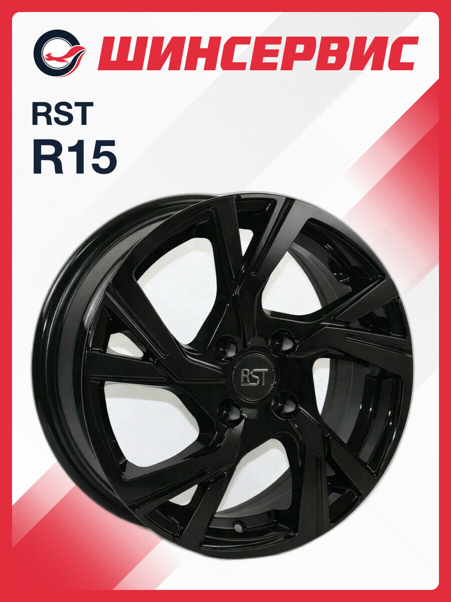 Литой колесный диск RST R075 R15x6.0J 4x100 ET46 ЦО54.1 для автомобиля