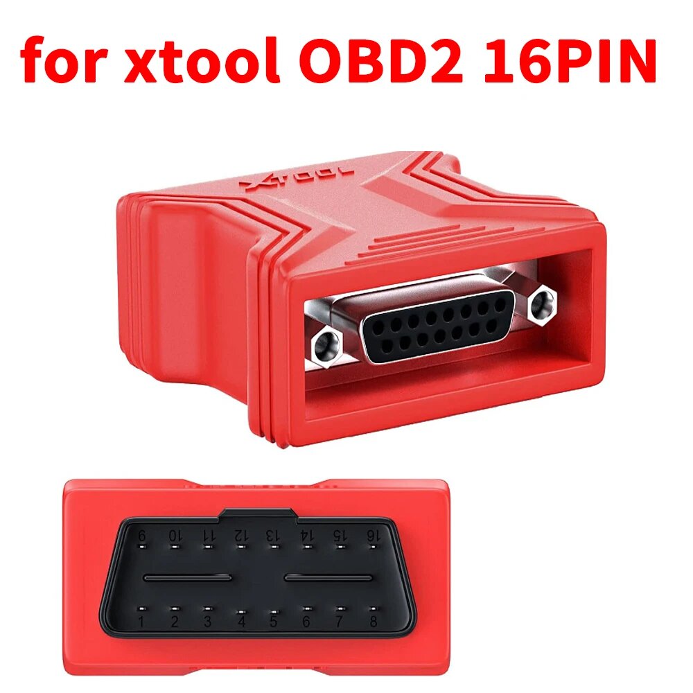 16-контактный адаптер Obd2, разъем Obdii для XTOOL OBDII для X100 PAD2 PAD2 Pro X-100 PAD 2 OBD 2 Интерфейс и разъем