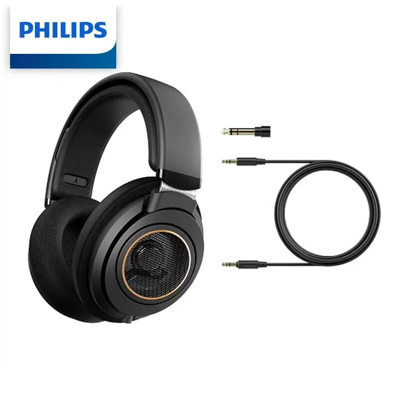 Проводные наушники Philips SHP9600 HiFi Stereo (обновленная версия SHP9500) со съемным аудиоразъемом для записи подкастов и студийной работы