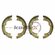KORTEX KS039STD Колодки барабанные KIA CEED/HYUNDAI i30 06- (170x26) к-т(ручника...