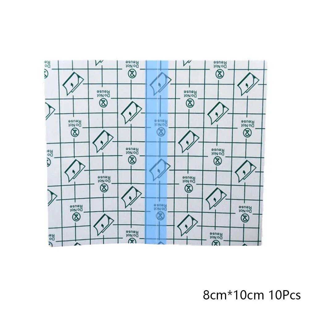 Медицинская пленка ПУ, 8x10 см, 10 шт, Цвет: 10