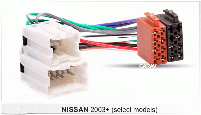 ISO - переходник разъем для а/м NISSAN 2003+ CARAV 12-020