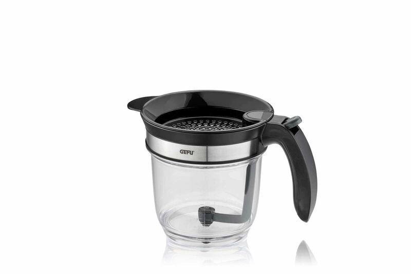 Жироотделитель Gefu Fluido - из нержавеющей стали, объем 1 л, размер 23,0 см x 15,0 см x 15,0 см - Гефу G-21721
