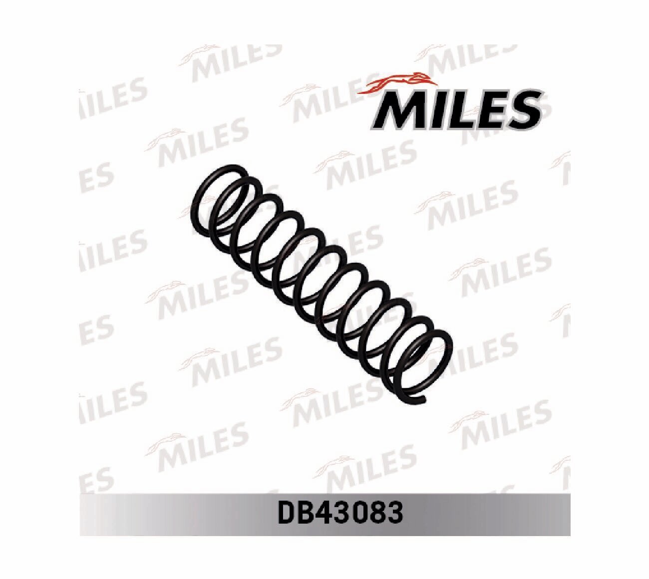 Пружина подвески MITSUBISHI CARISMA/SPACE STAR 98- задняя, MILES DB43083