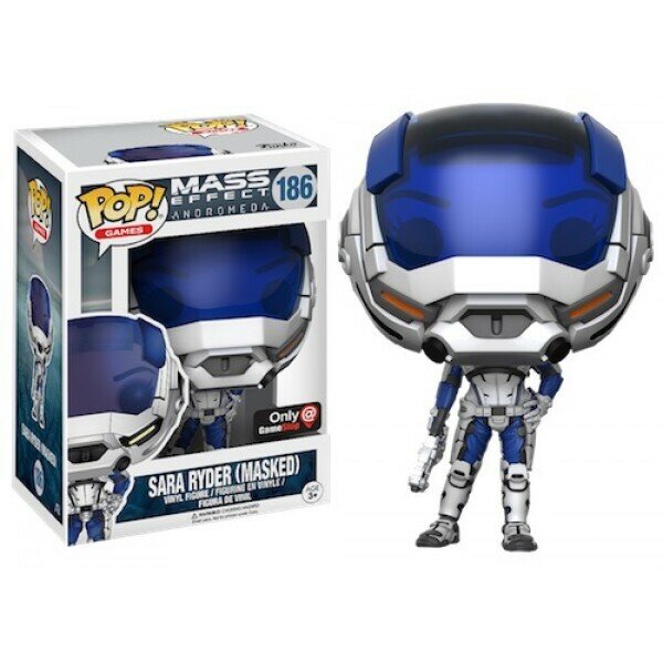 Фигурка Funko POP Sara Ryder Masked (Vaulted) (Эксклюзив) из игры Mass Effect: Andromeda