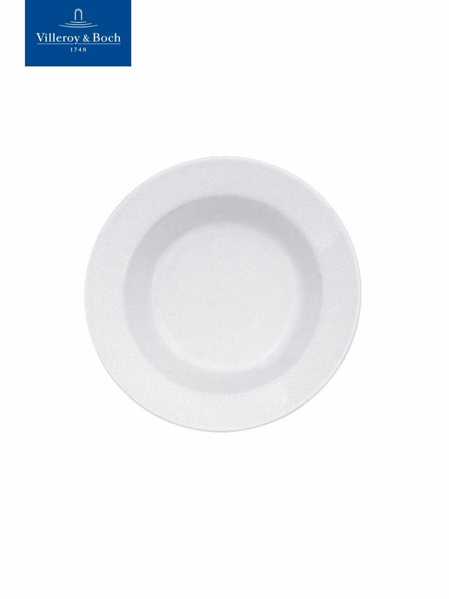 Тарелка глубокая 23 см, Easy White, Villeroy & Boch, Премиум-Фарфор
