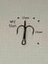 Крючок тройной