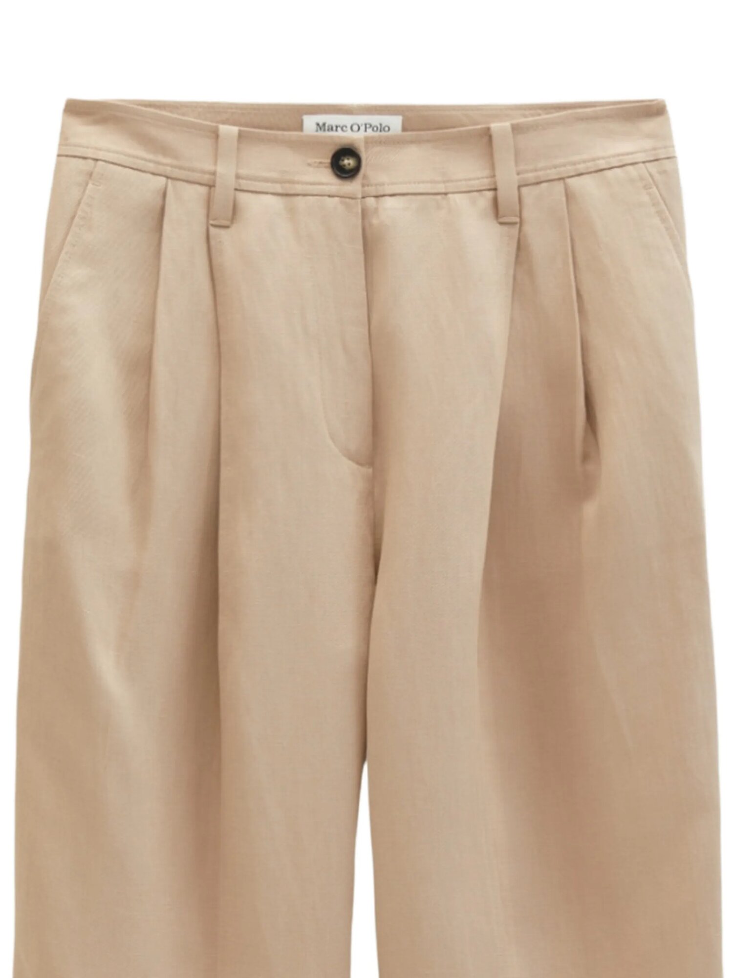 Брюки Marc O'Polo Pleated woven trousers, размер 44 EU, разноцветный — фото 1