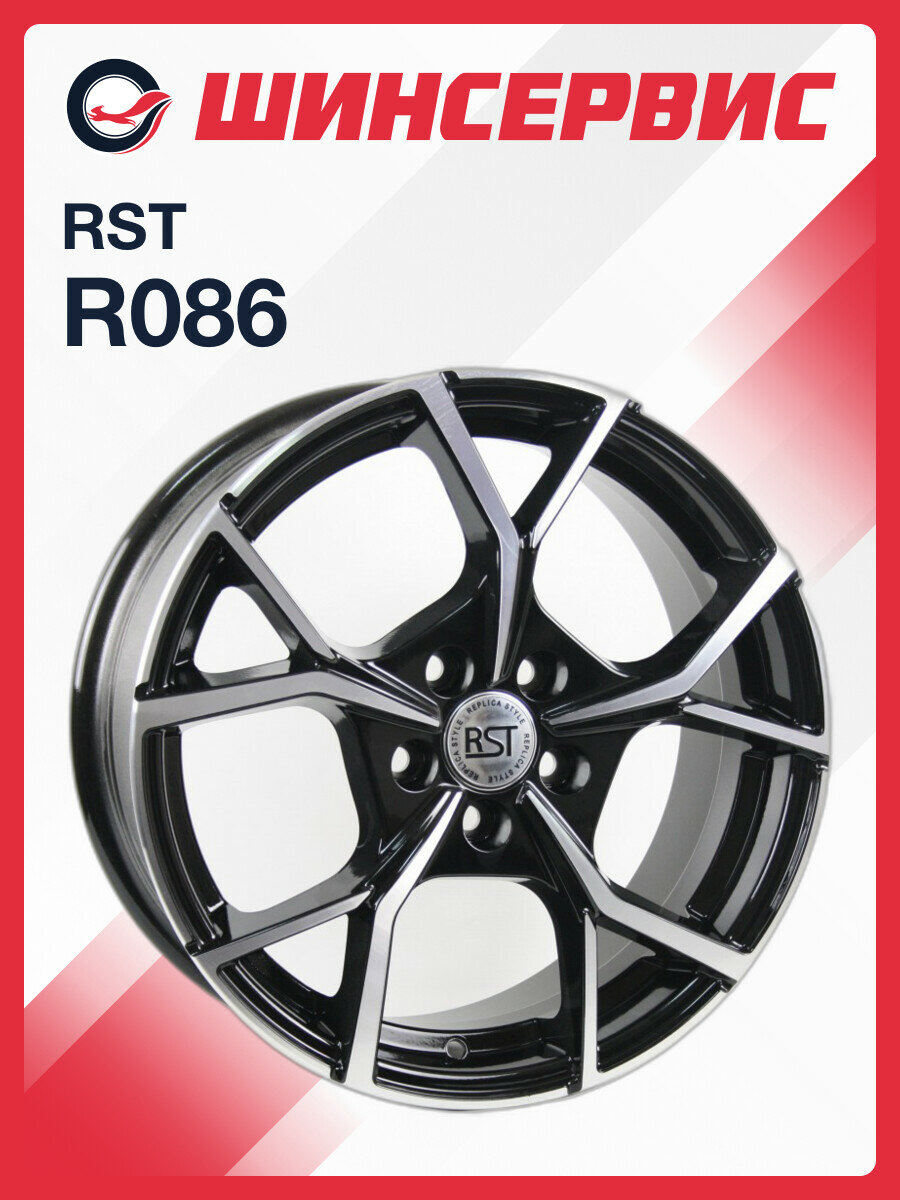 Литой колесный диск RST R086 R16.0x6.5J 5x108.0 ET40.00 ЦО54.10 для автомобиля
