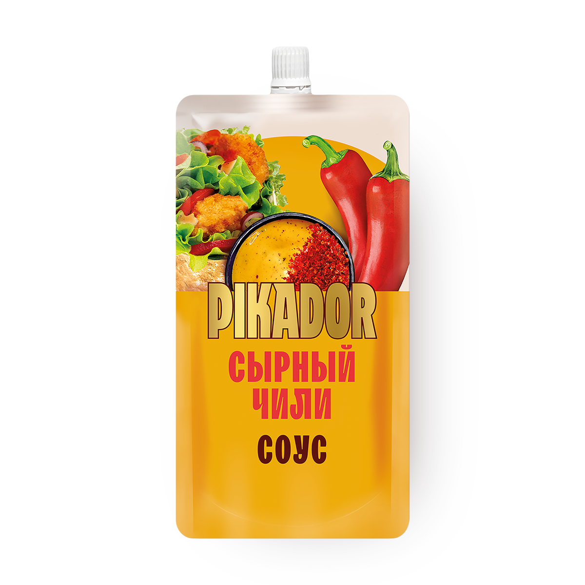 Соус сырный чили Pikador, для пасты, 200 граммов, 1 упаковка