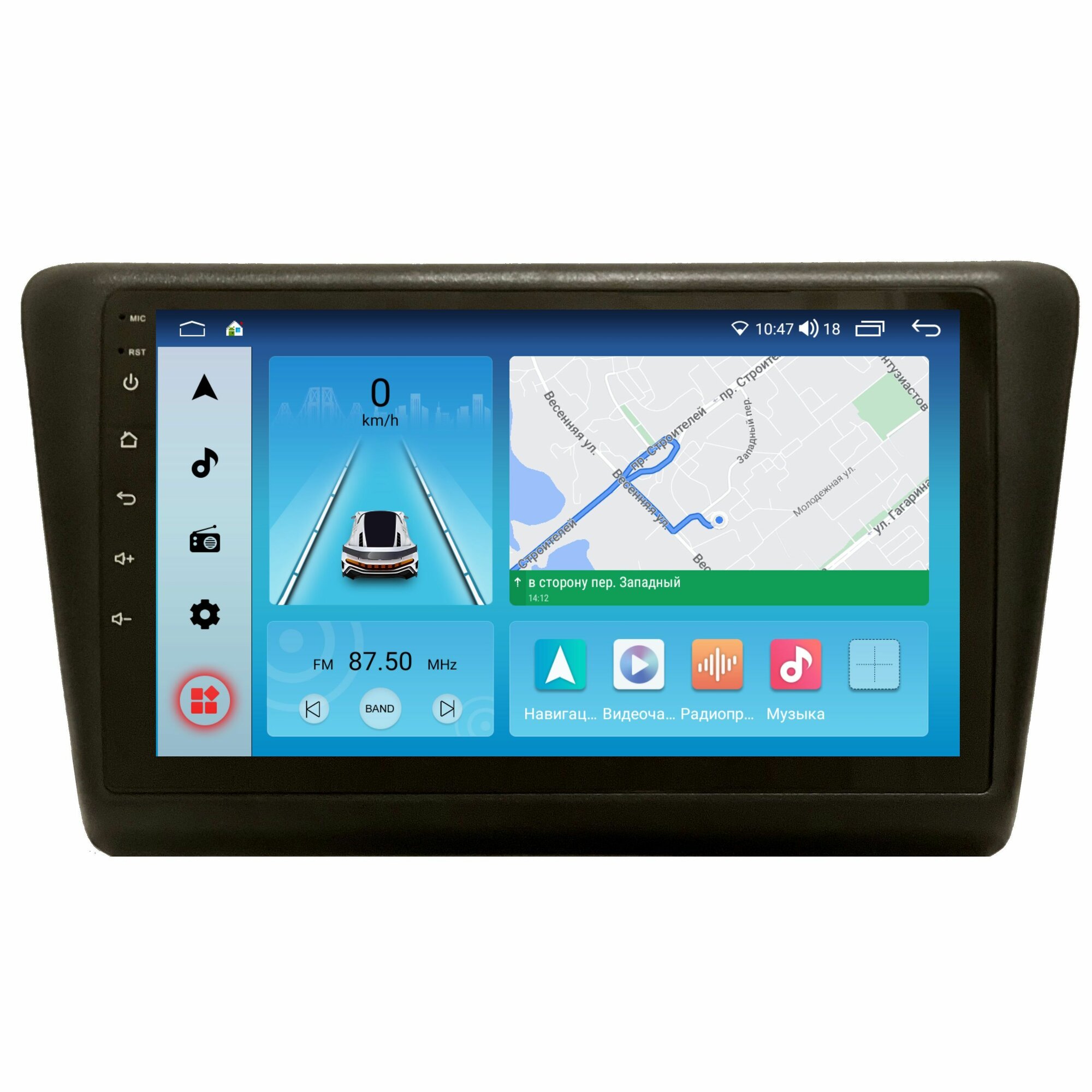 Магнитола Epic T18 Skoda Rapid - Android 12 - Процессор 8 ядерный - Память 4+64Gb - Carplay - DSP 36 полос - 4G(Sim)