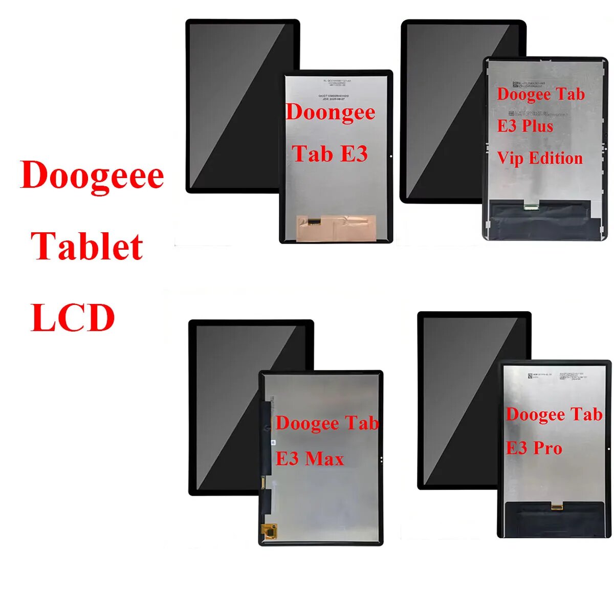 ЖК-экран для планшета Doogee Tab E3, E3 Max, E3 Plus, Vip Edition, E3 Pro AndyZhi TAB E3