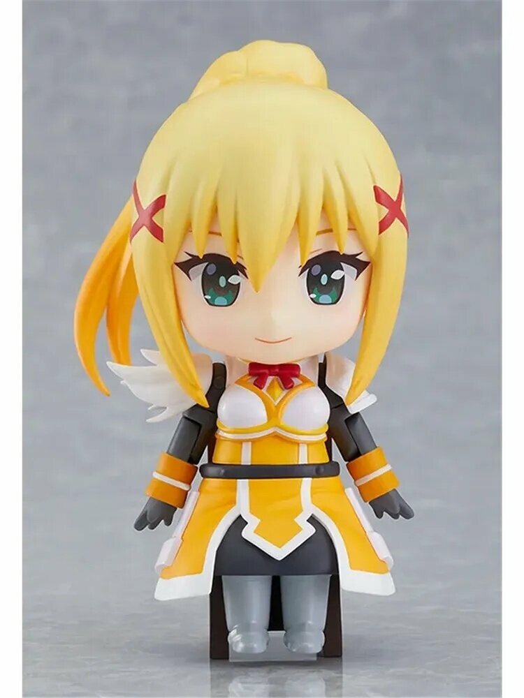 Фигурка GSC Good Smile Company Nendoroid Swacchao! KonoSuba Series Action Figures Darkness - 3.5 Inches (Подвижные шарниры, сидячая поза)