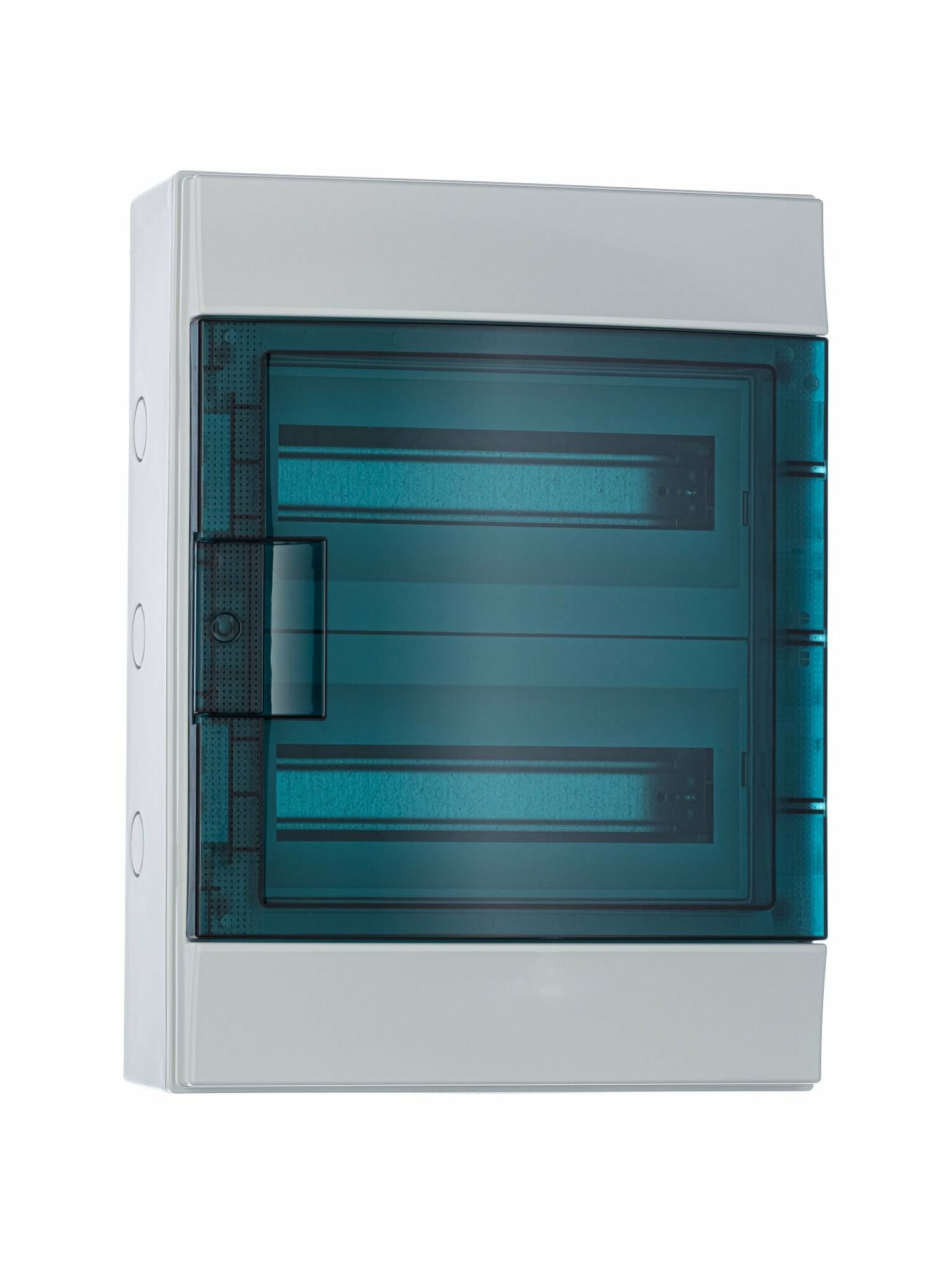 Boks nastennyy mistral ip41 24m prozr zelenaya dver s klemm abb 1spe007717f9993