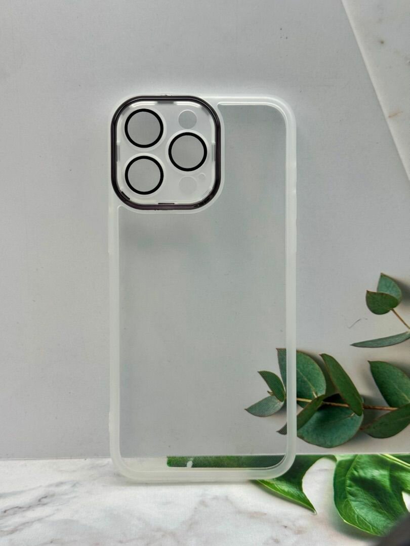 Силиконовый чехол на iPhone 15 Pro Max защитный