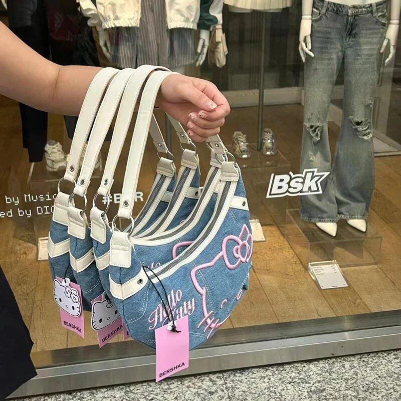 MINISO Sanrio Hello Kitty джинсовая сумка — фото 1