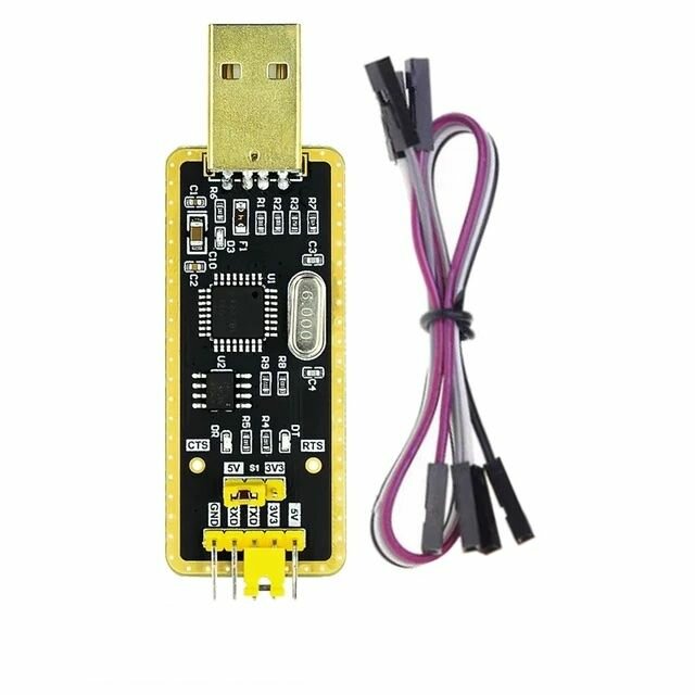 USB UART, TTL конвертер, адаптер, преобразователь интерфейсов на чипе FT232BL (3,3-5v)