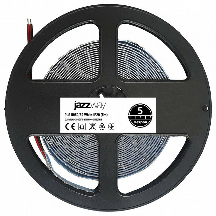 Лента светодиодная Jazzway Pls PLS 5050/30 White IP20