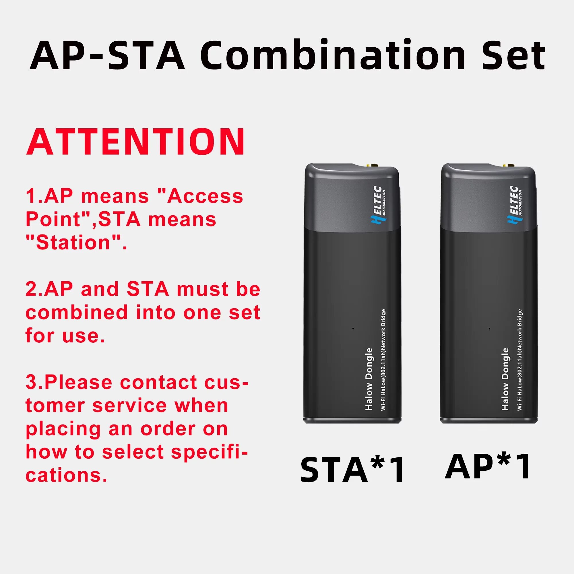 Heltec Wi-Fi HaLow Dongle AP/STA