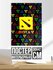 Постер на стену Dota pattern witcher