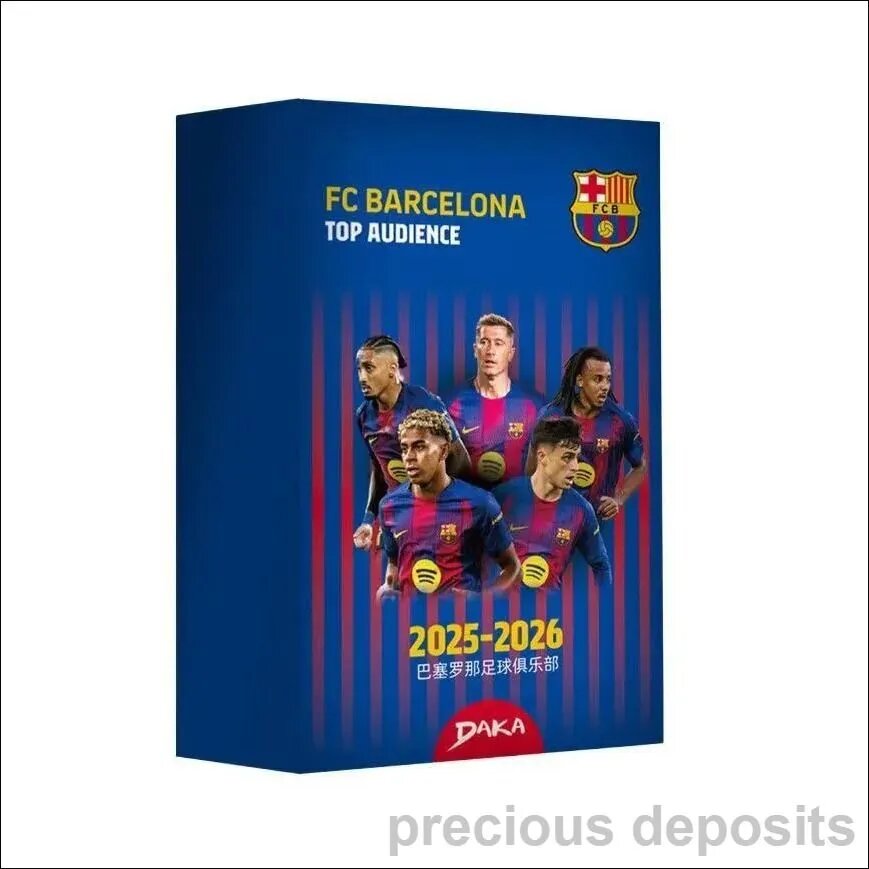 Футбольные карточки DAKA 25-26 (Барселона, Futbol Club Barcelona), коллекционные, TOP AUDIENCE