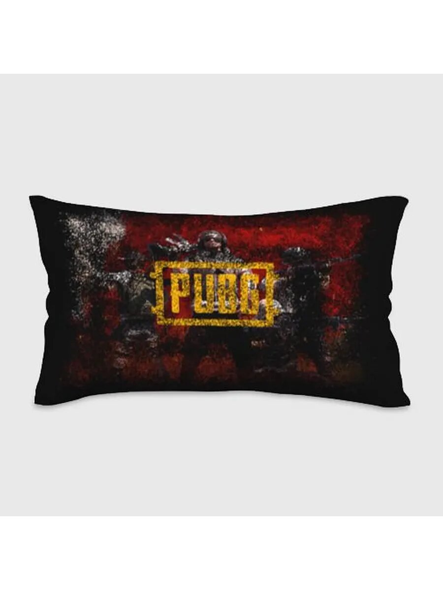 PUBG red theme Подушка