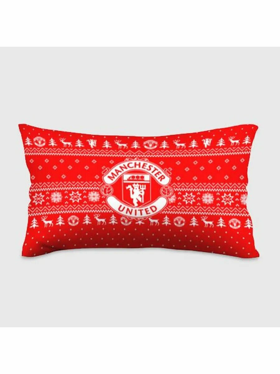 Новогодний свитер Manchester united Подушка