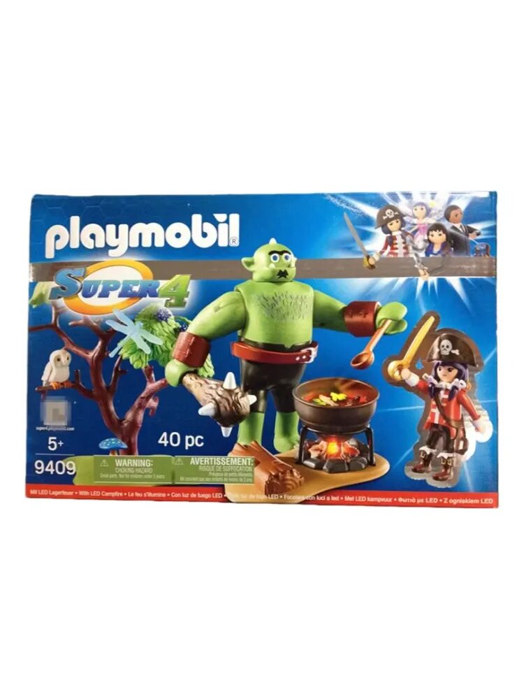 Playmobil-Мир Моби: Зеленый людоед и Красный рыцарь-9409