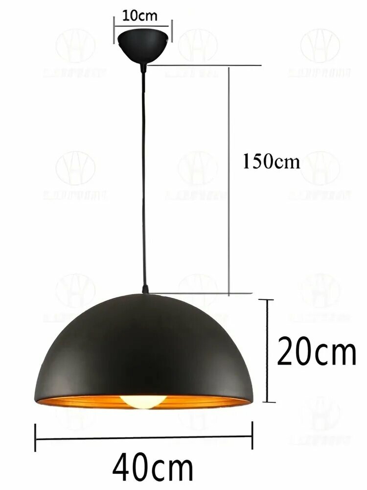LOMING Светильник, E27, 50 Вт