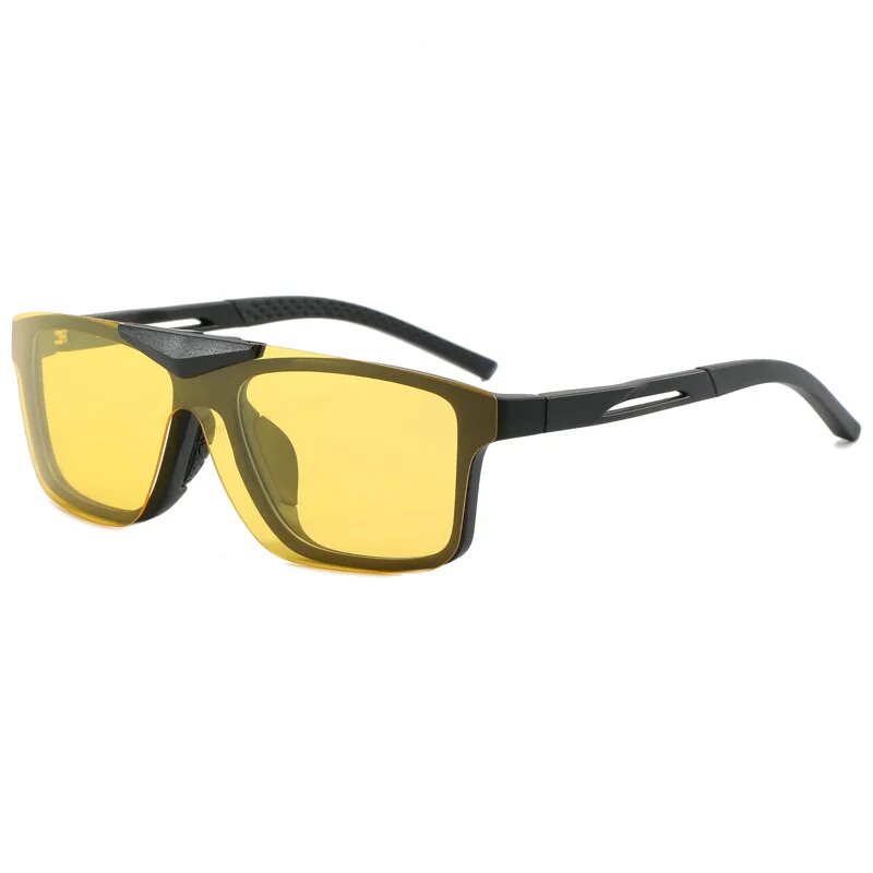 YIMARUILI Поляризованные солнцезащитные очки 8565 Black Yellow