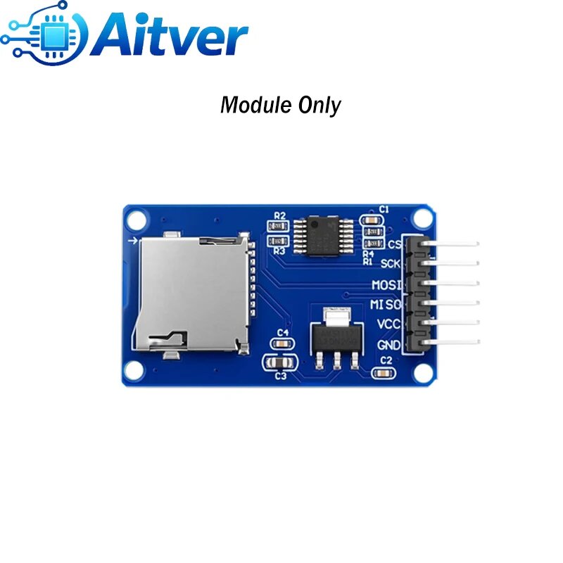 Модуль карт Micro SD Aitver, Module Only