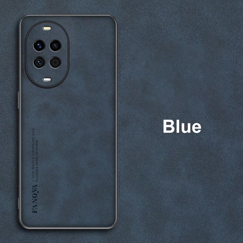 Чехол для Huawei Nova 15, роскошный чехол для телефона из искусственной кожи, Синий, Синий, Blue
