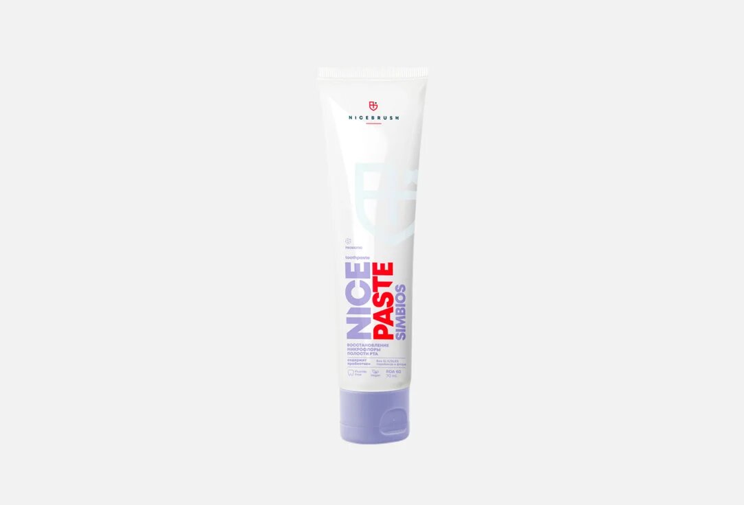 NICEBRUSH Simbios Зубная паста с пробиотиками 100 г