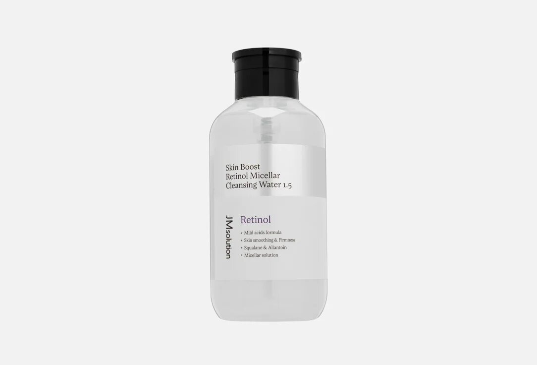JMsolution Skin Boost Retinol 1.5 Мицеллярная вода для лица 500 мл