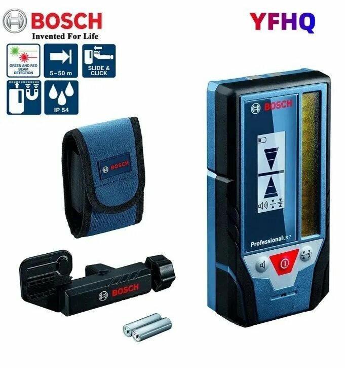 Приемник красного/зеленого лазерного уровня Bosch LR 7