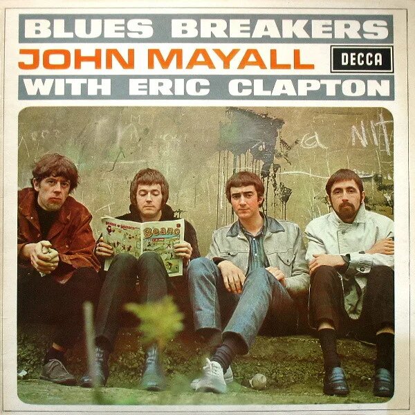 John Mayall With Eric Clapton - Blues Breakers EX-