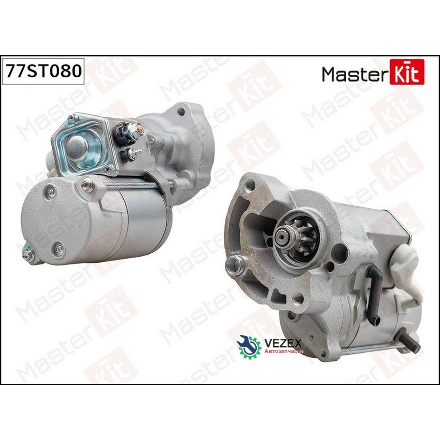MASTERKIT 77ST080 Стартер LAND FREELANDER II 2.2TD4 2kw (2kw) Masterkit