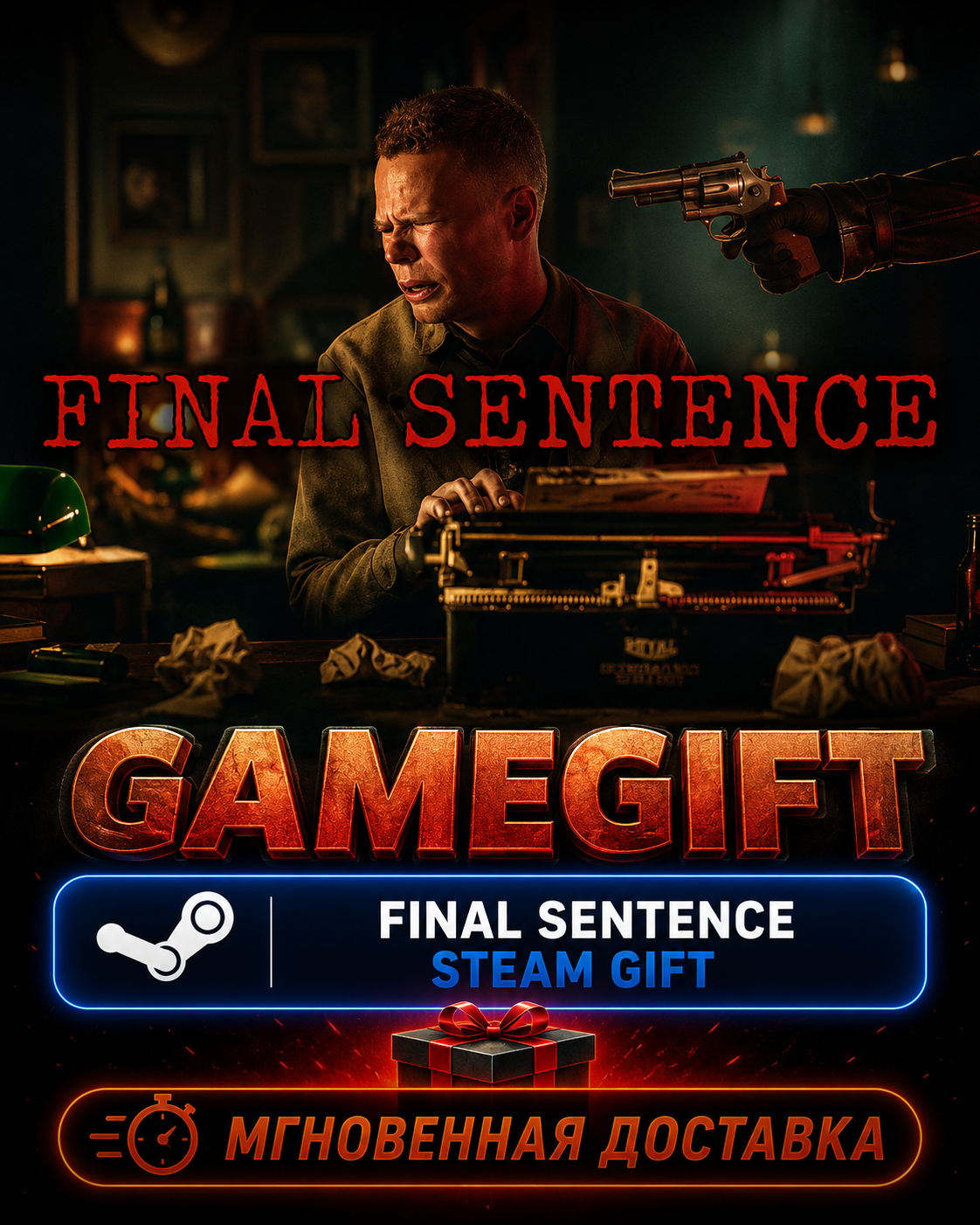 Игра Final Sentence для STEAM ПК (PC) | Страна активации - Россия | Подарком на Ваш аккаунт | Автовыдача