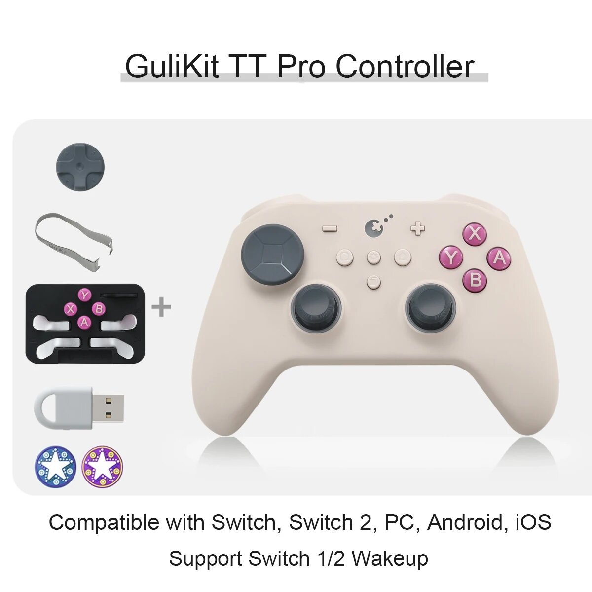GuliKit TT Pro геймпад GB Edition для Switch, ПК, Android, iOS