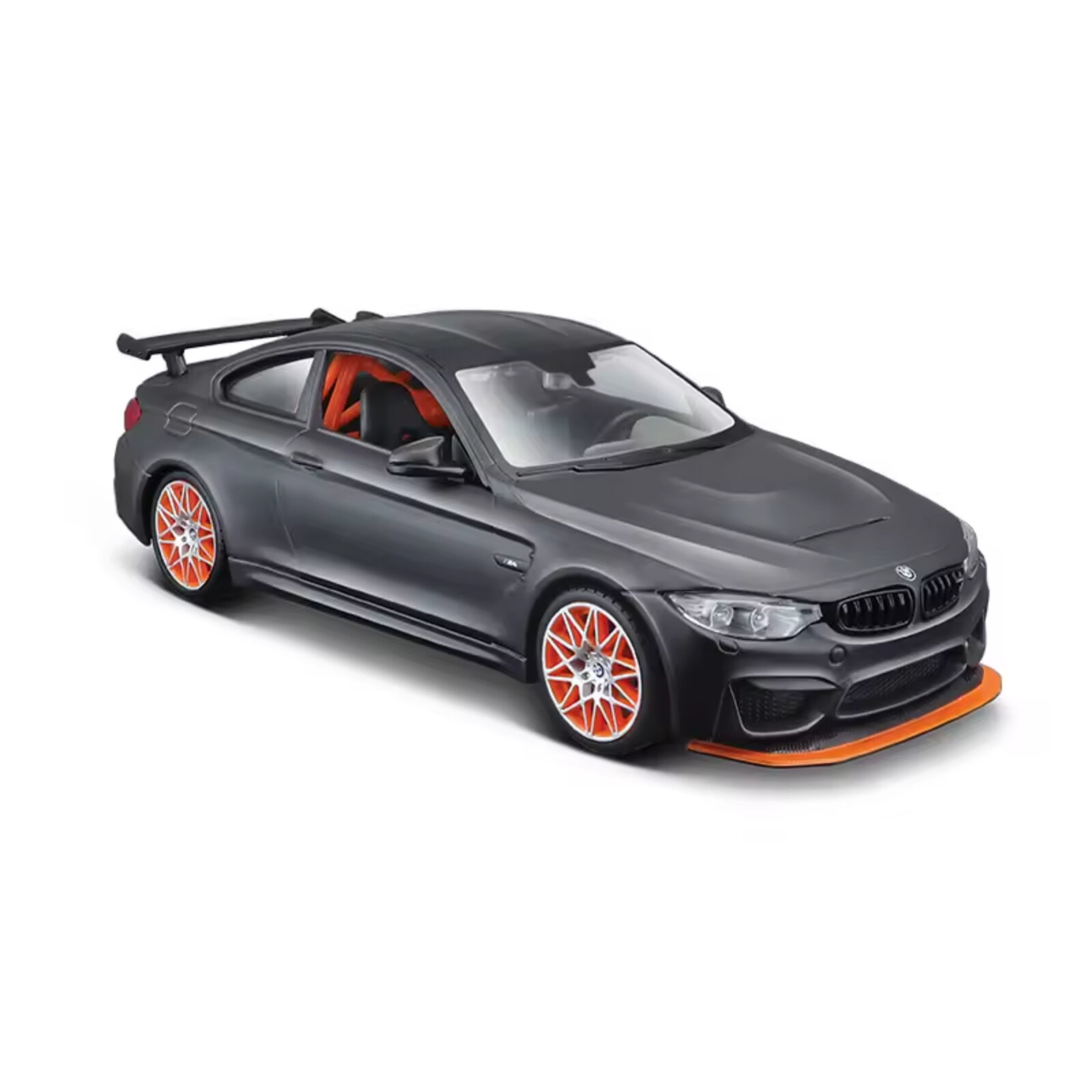 Maisto Модель автомобиля BMW M4 GTS масштаб 1:24, размер 20*8.4*5.85cm, материал корпус (цинковый сплав), шины (резина), остальные части ABS, для возраста 3+