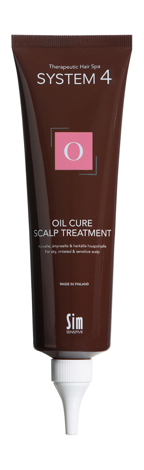 SIM SENSITIVE Oil Cure Scalp Treatment Маска-пилинг для волос терапевтическая "О", 150 мл