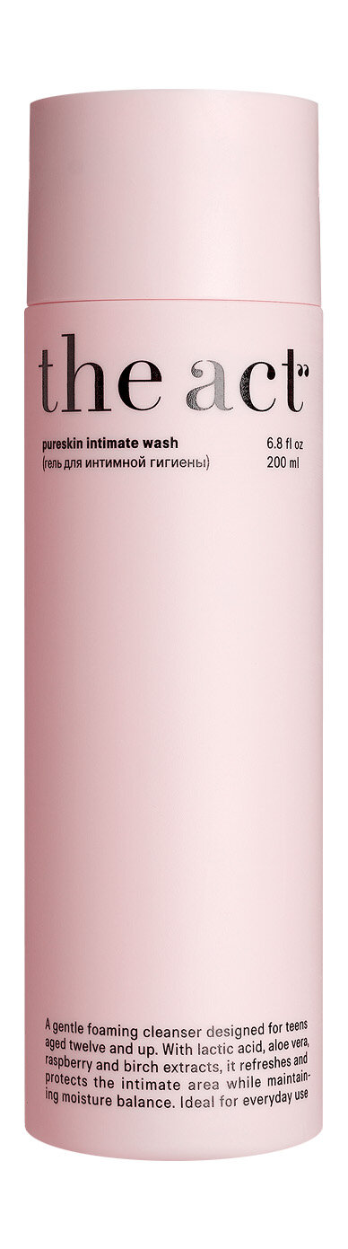 THE ACT Гель для интимной гигиены Pureskin Intimate Wash, 200 мл